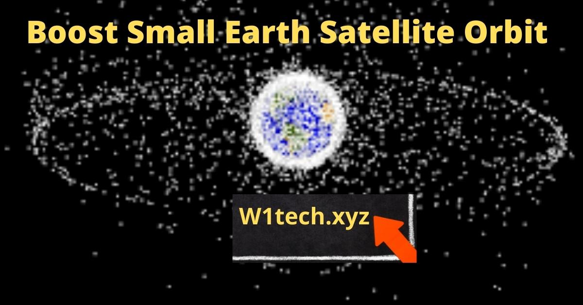 Dynamics of orbital boost maneuver of small Earth orbit satellites